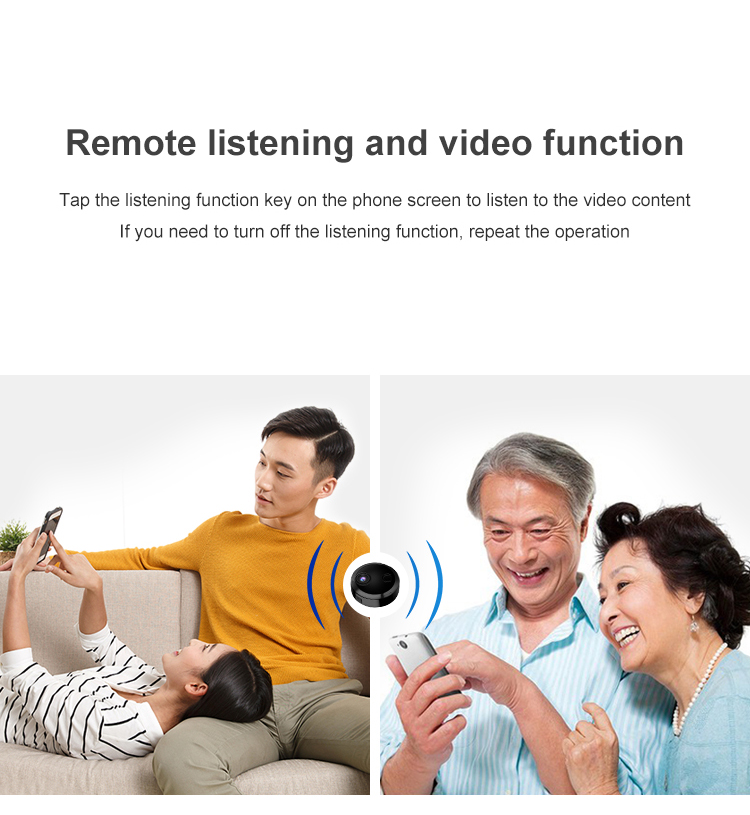 wireless network camera mini recording ip camera HDQ15 - Rysmart ...